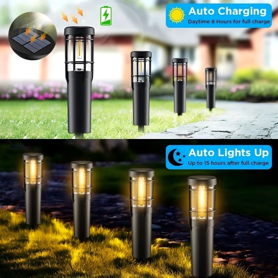 Outdoor Solar Led Garden Light-Durable,Bright,and Waterproof Solar Led ...
